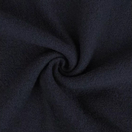 Boiled Wool Navy Blue – Dots 'n' Stripes