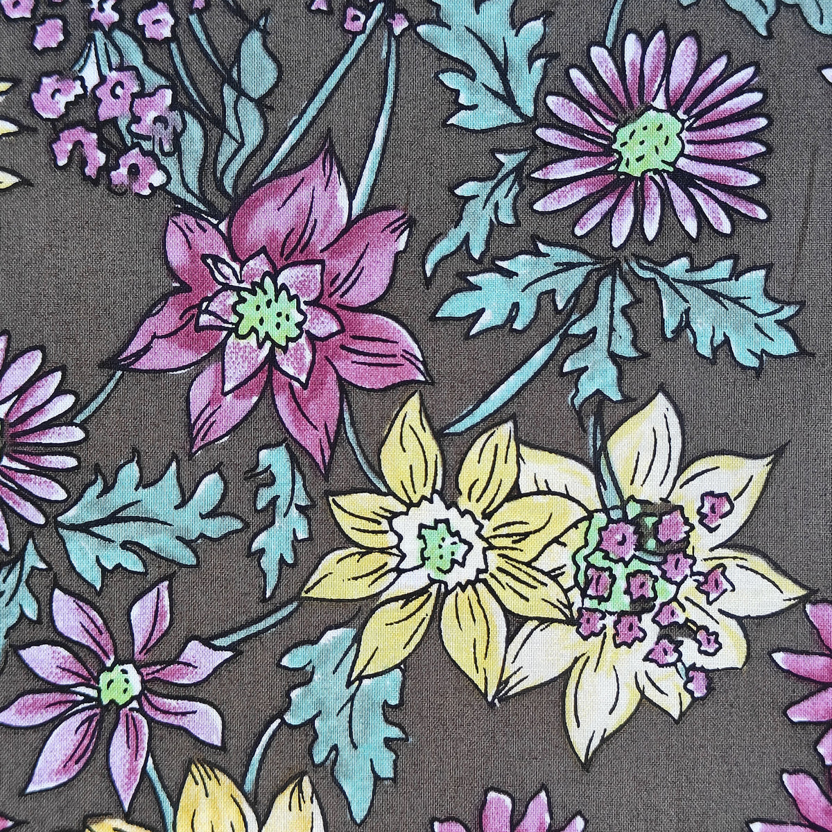 Cotton Lawn Flowers – Dots 'n' Stripes