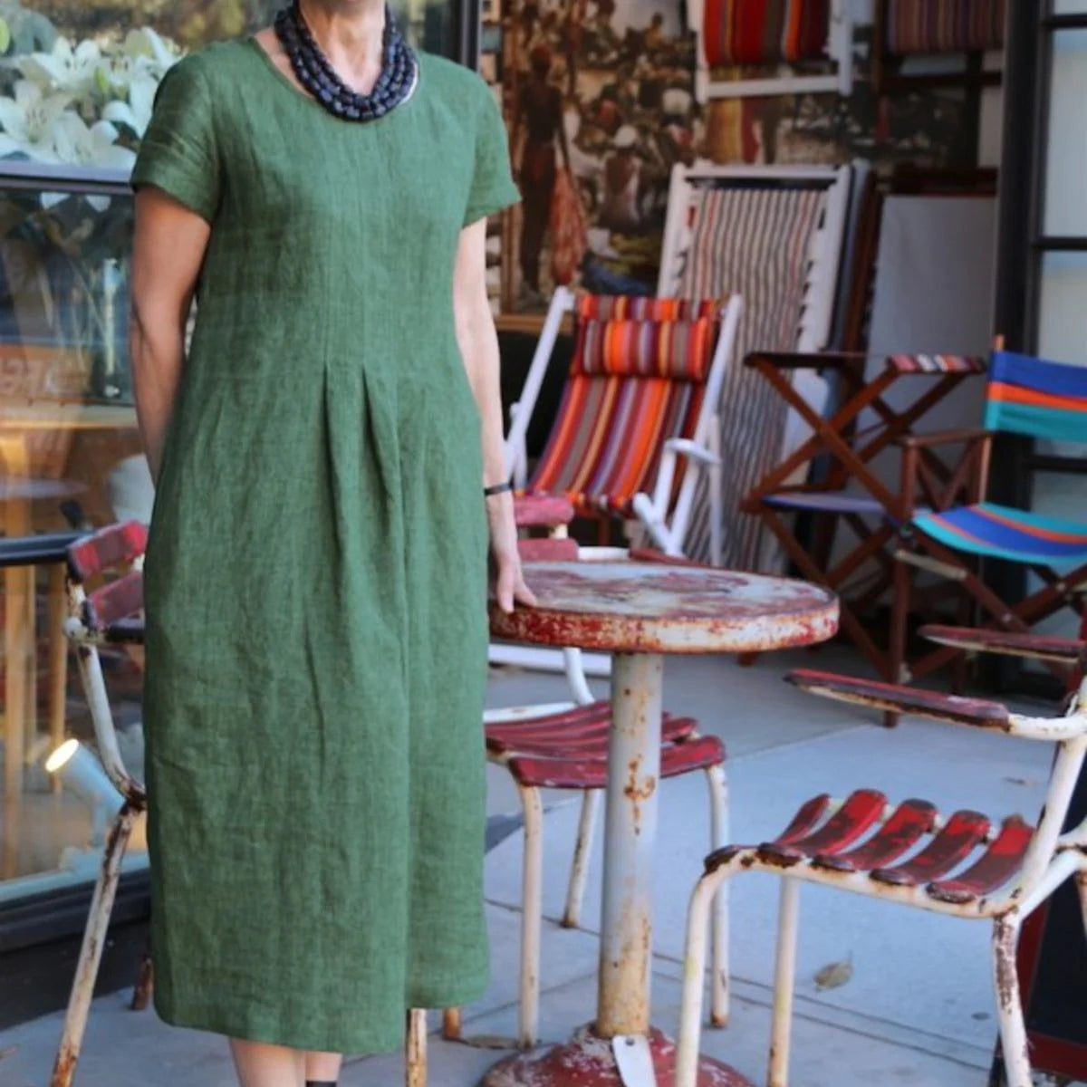 Pattern Dress MILENDA – Dots 'n' Stripes